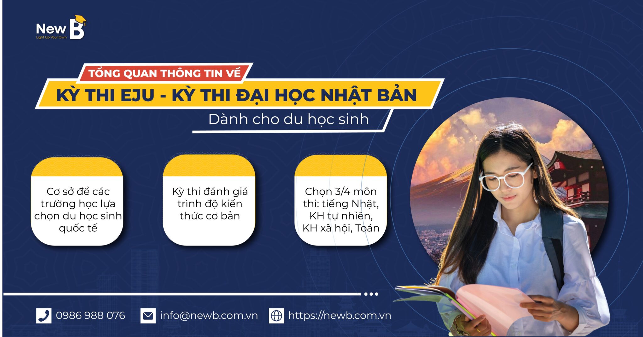 Tổng quan về kỳ thi EJU - Kỳ thi dành cho DHS quốc tế